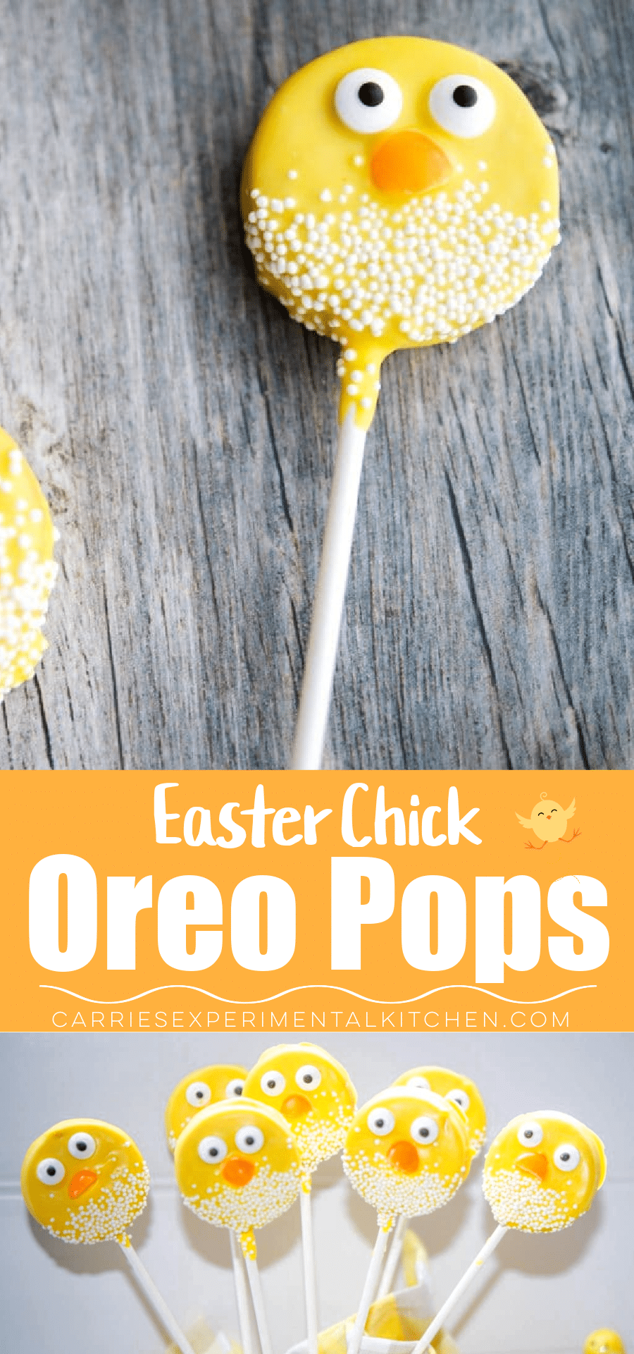Easter Chick Oreo Pops Carries Experimental Kitchen